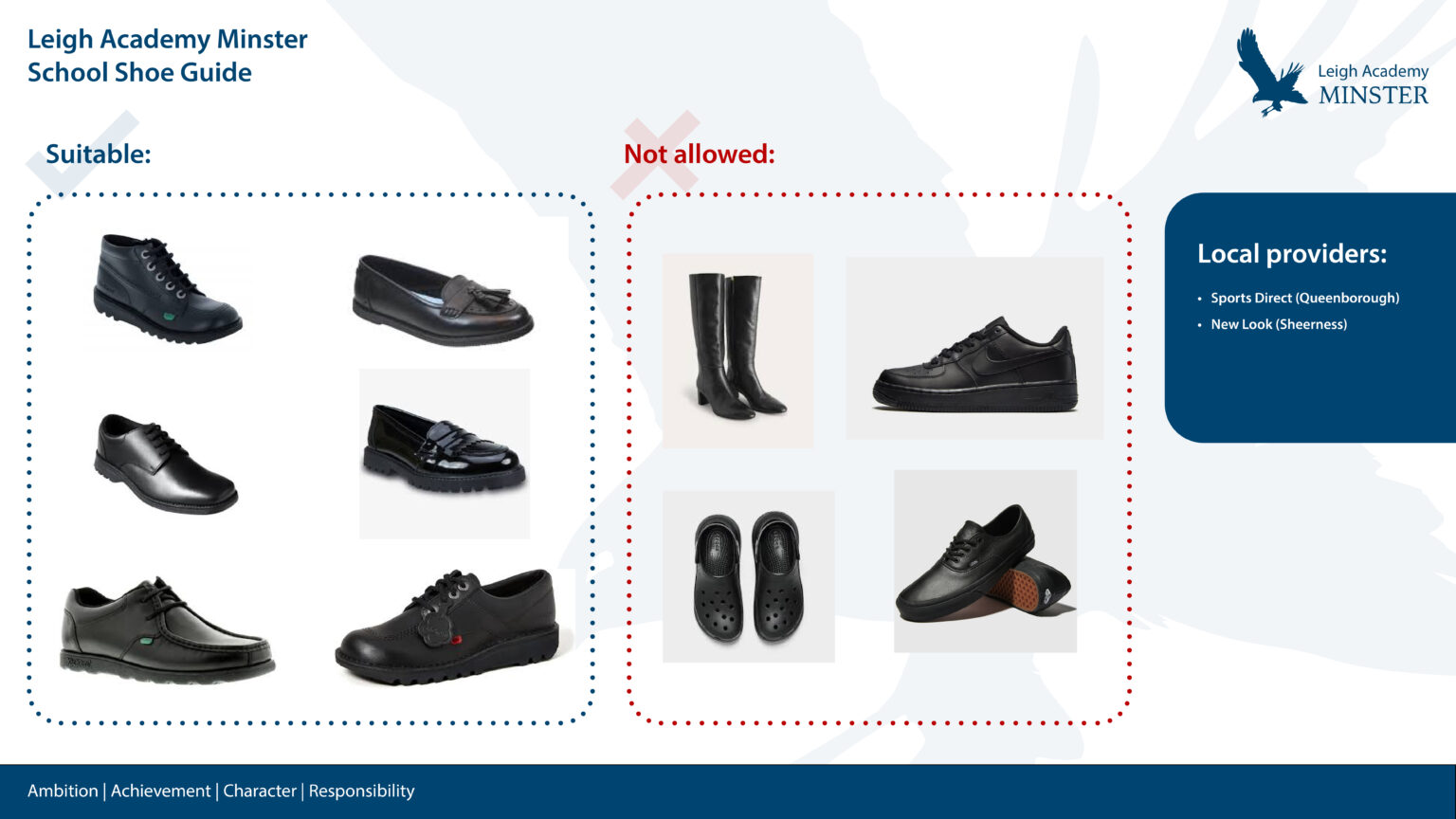 Uniform Expectations - Leigh Academy Minster